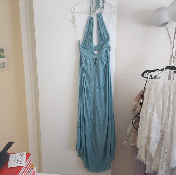 Free People | Dresses | Free People Look Into The Sun Maxi Calm Water ...